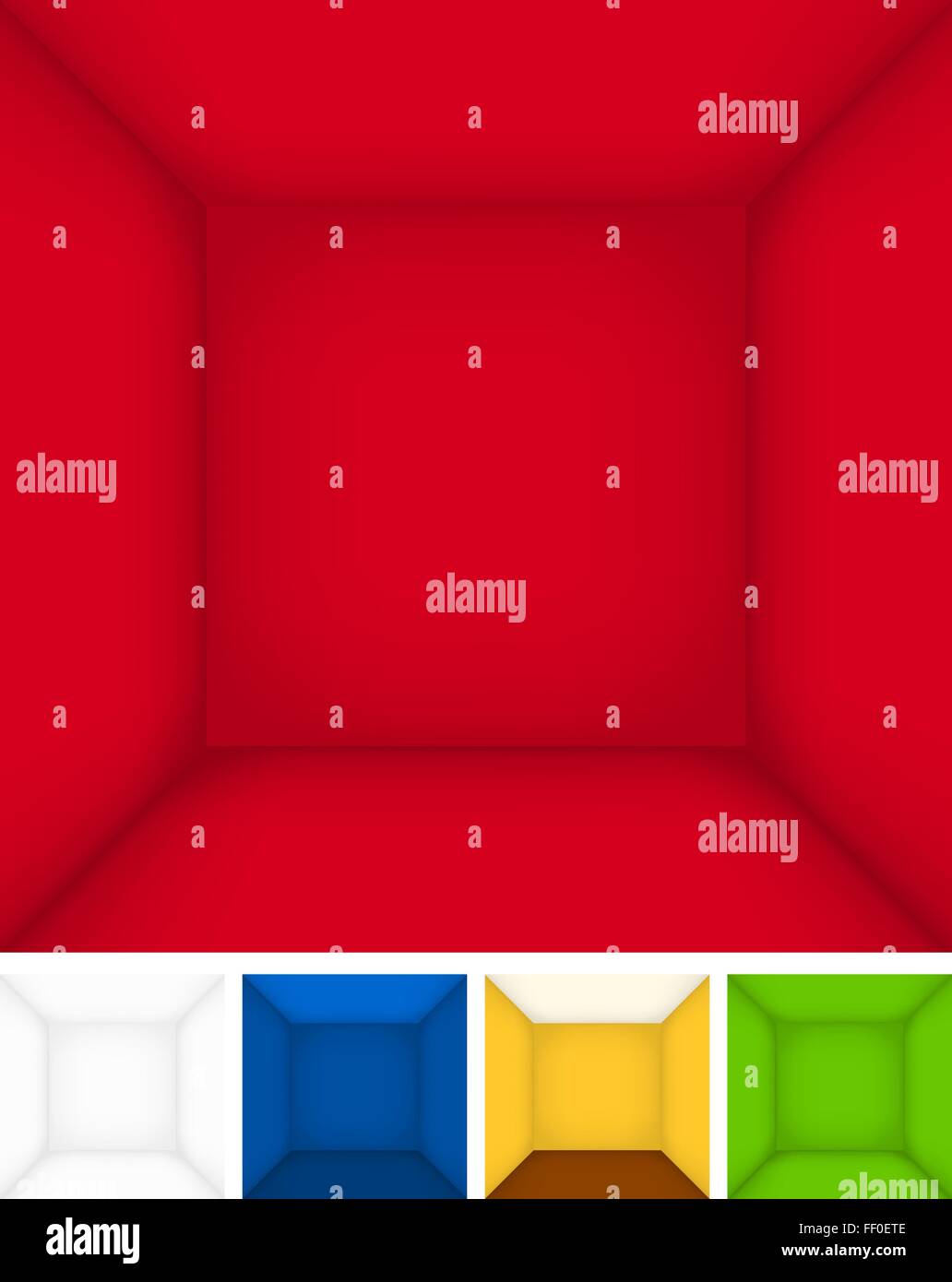 Empty room template Stock Vector Image & Art - Alamy