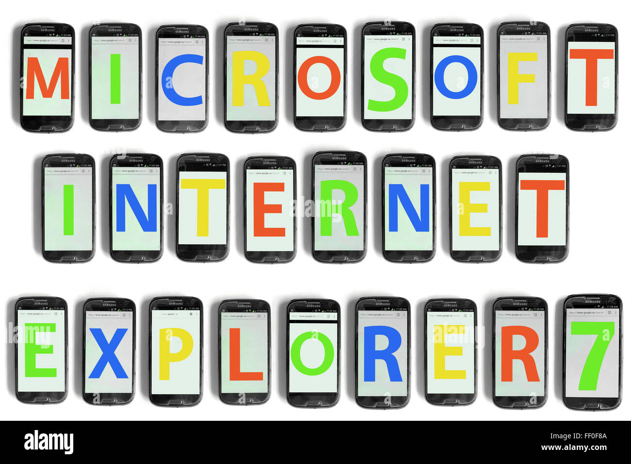 Microsoft internet explorer 7 hi-res stock photography and images - Alamy