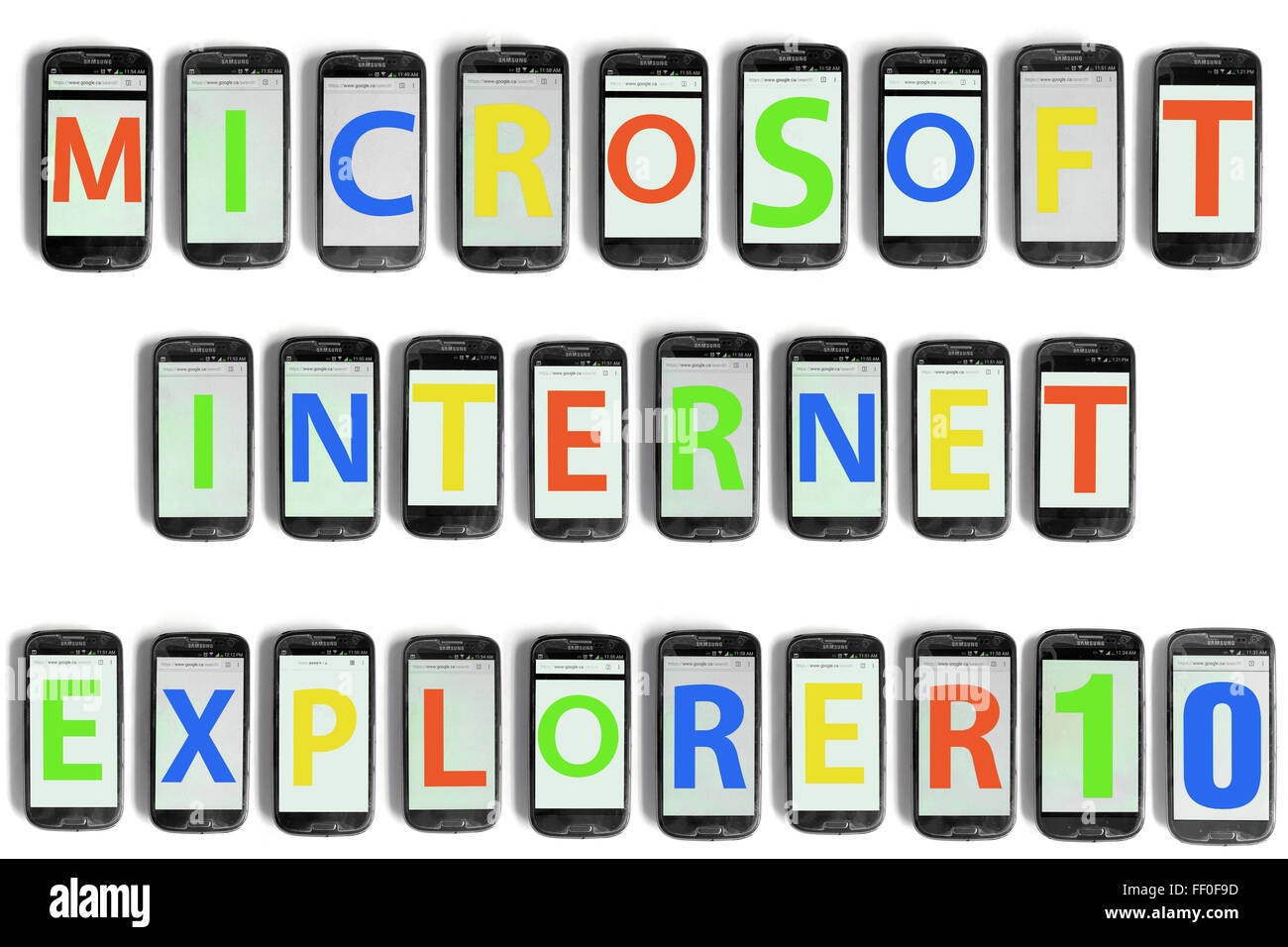Internet explorer 10 hi-res stock photography and images - Alamy