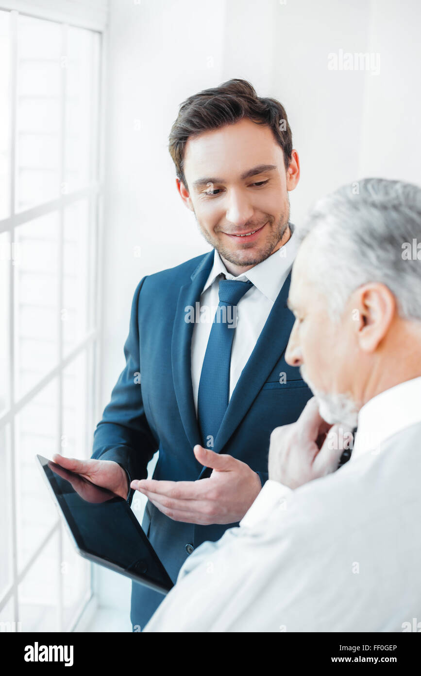 Concept for teamwork and knowledge transfer Stock Photo - Alamy