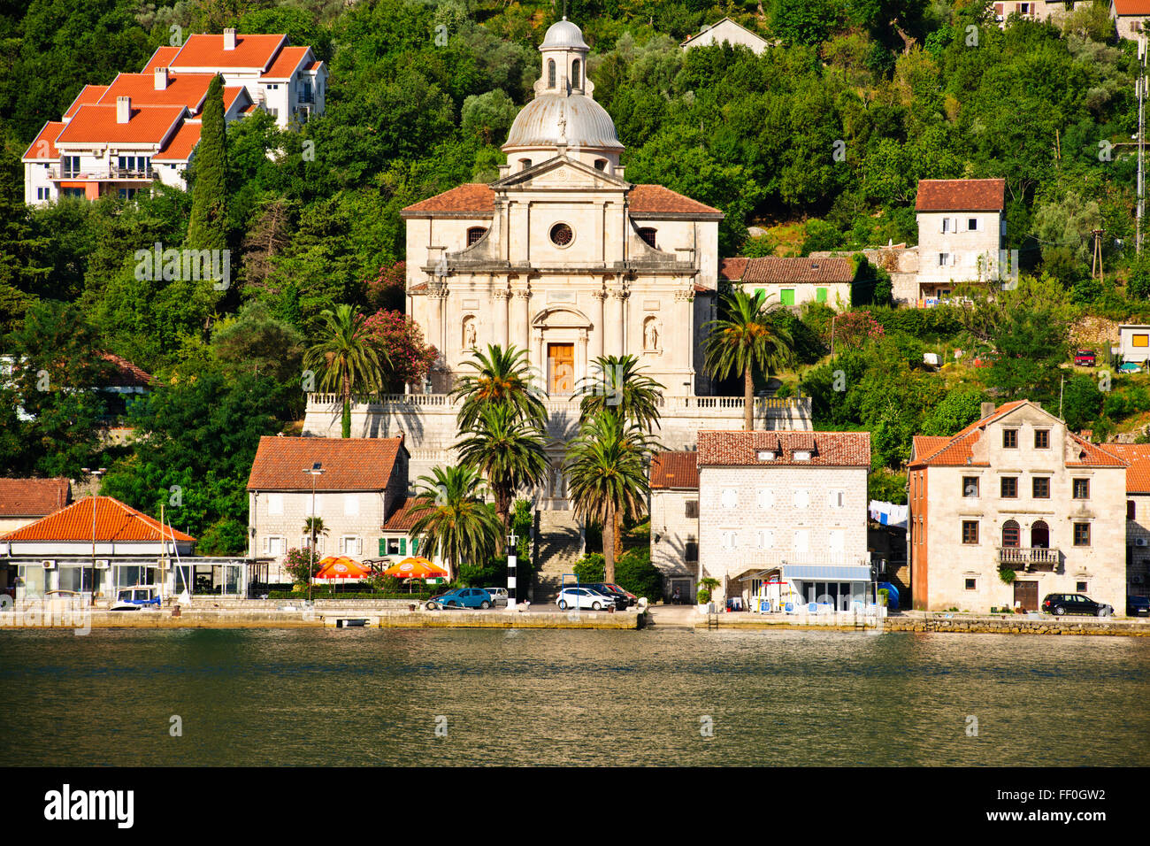 Prcanj,Villages,Bay of Kotor,Montenegro,Beaches,Quiet Bays,Blue calm ...