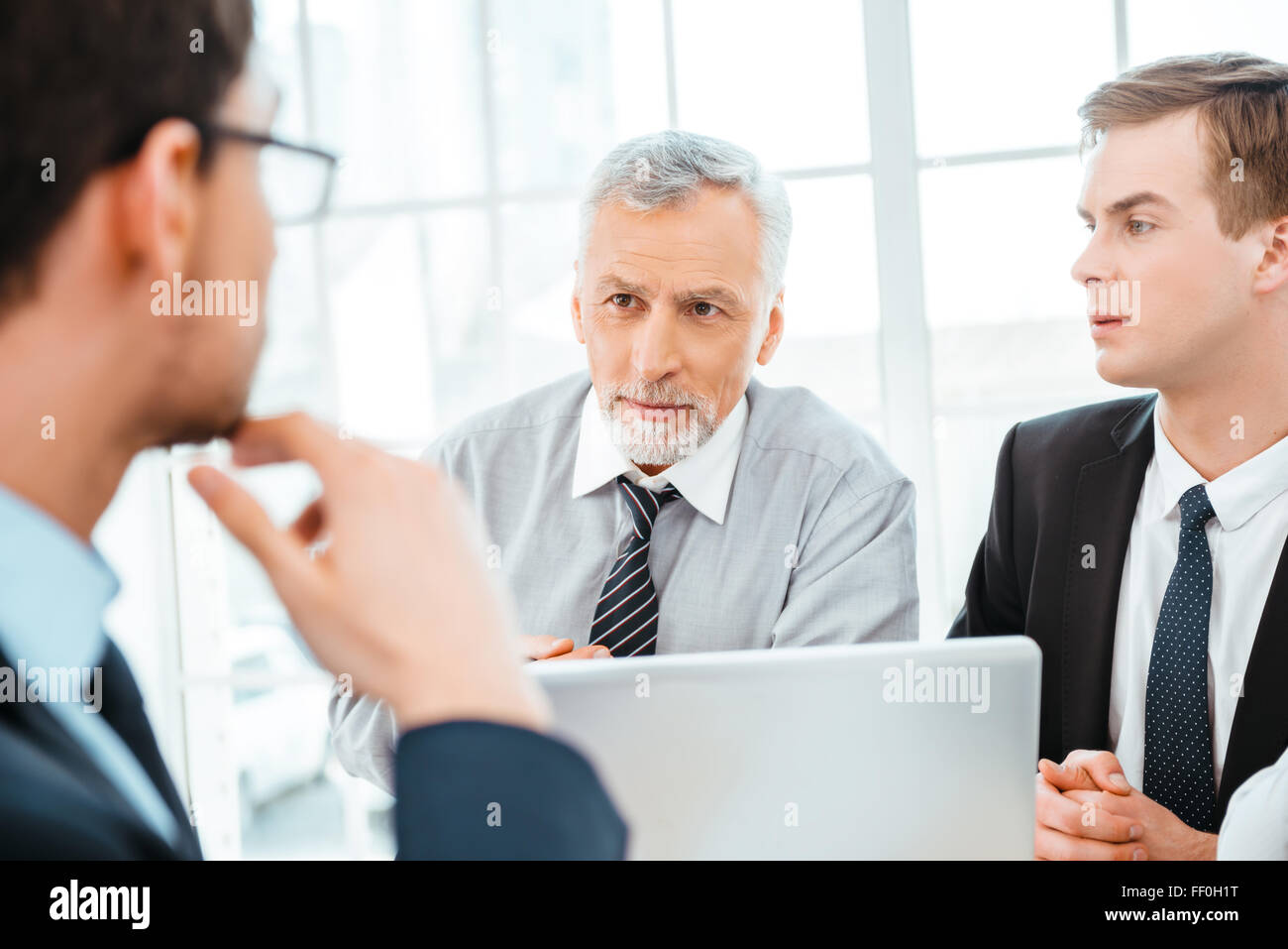 Concept for teamwork and knowledge transfer Stock Photo - Alamy