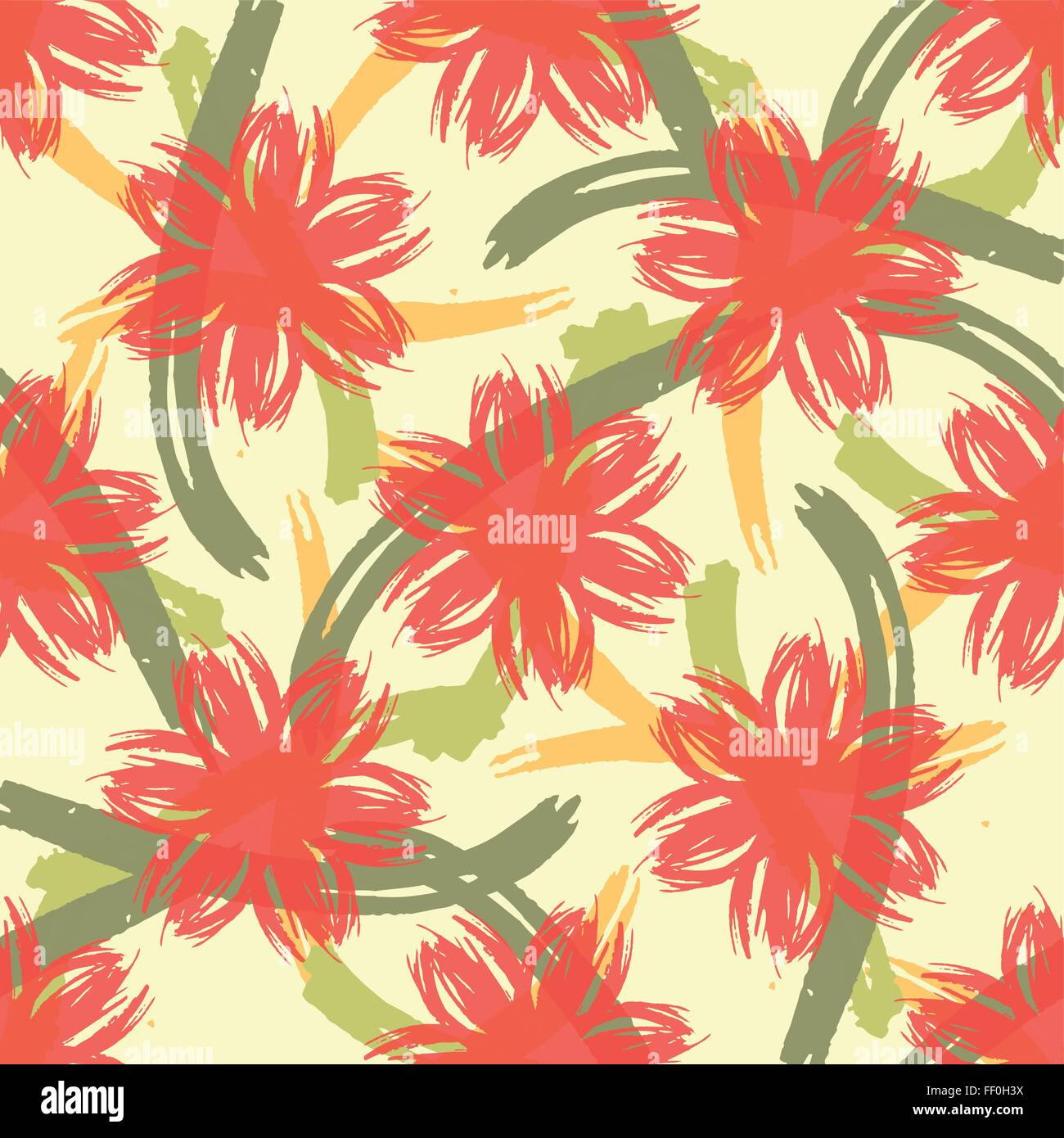 Pattern green field blue Stock Vector Images - Alamy