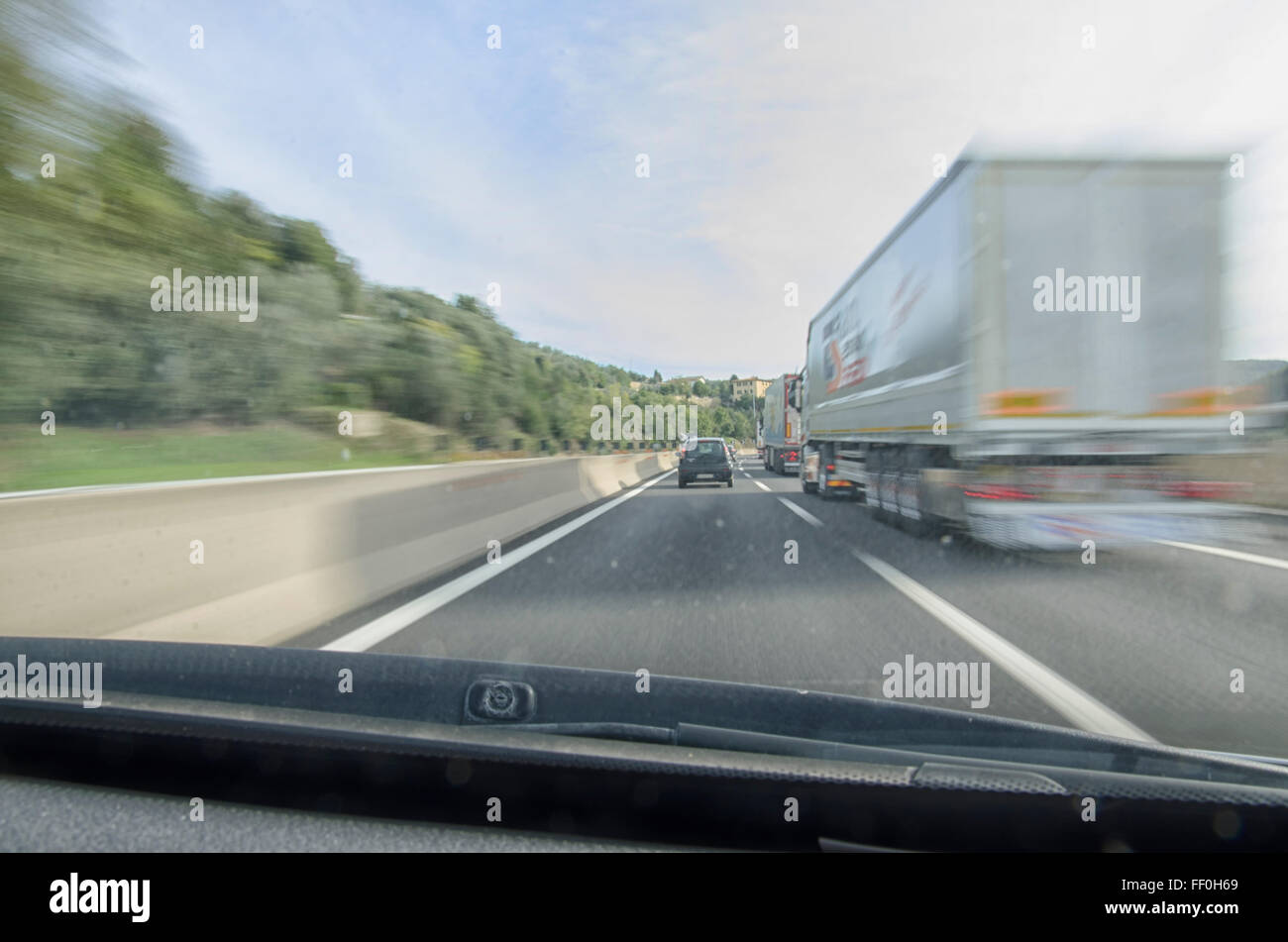 Freeway inside hi-res stock photography and images - Alamy