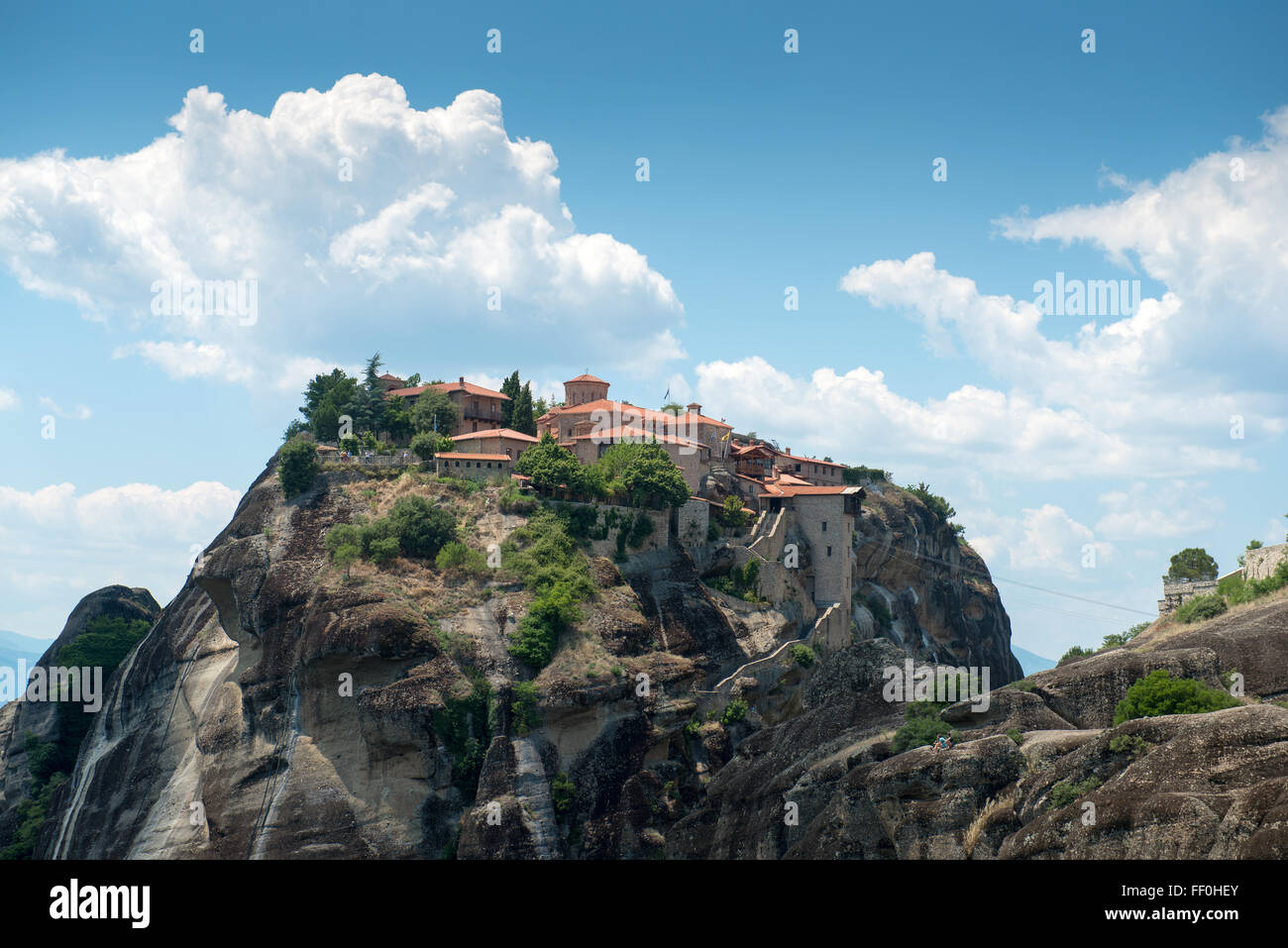 The Holy Monastery of Great Meteoron in Meteora - complex of Eastern ...
