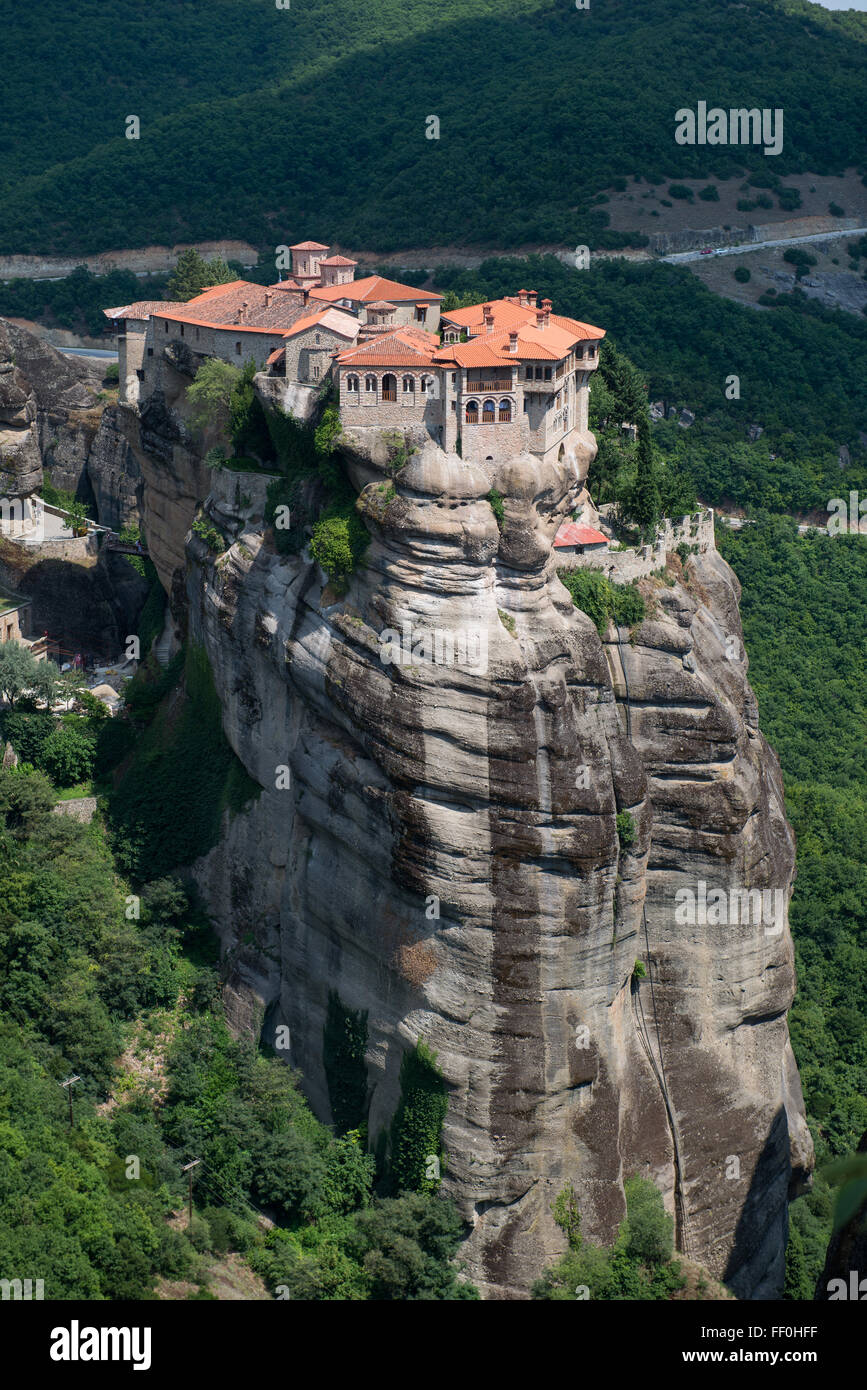 The Holy Monastery of Varlaam in Meteora - complex of Eastern Orthodox ...