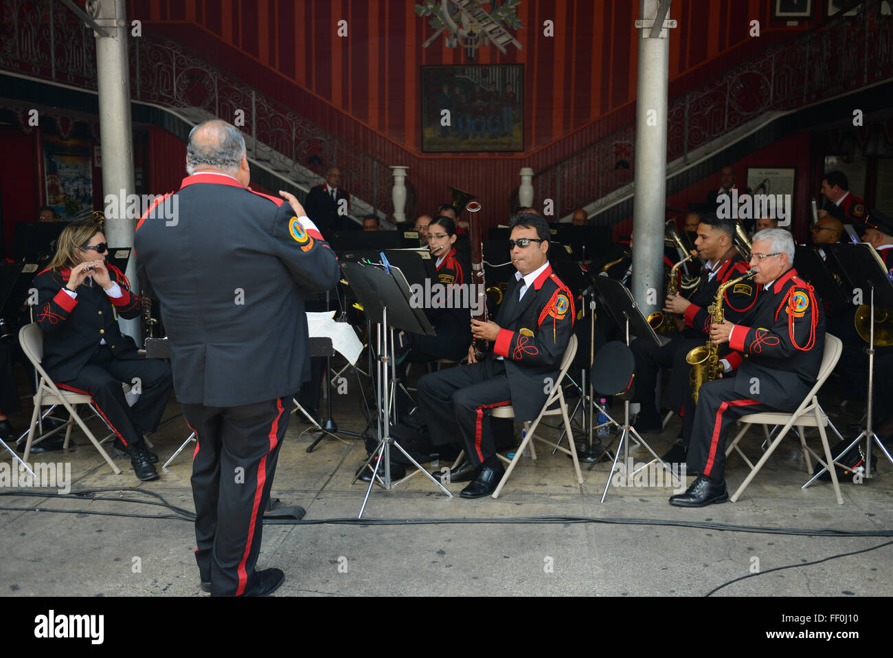 Caribbean puerto rico band hi-res stock photography and images - Alamy