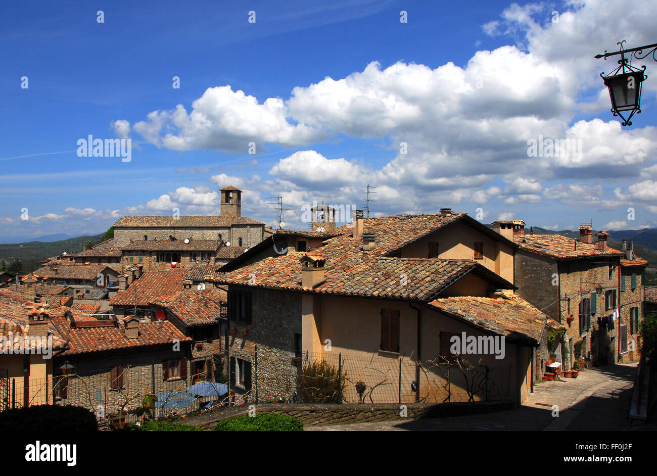 Montone, a typical medieval town of central Italy Stock Photo - Alamy