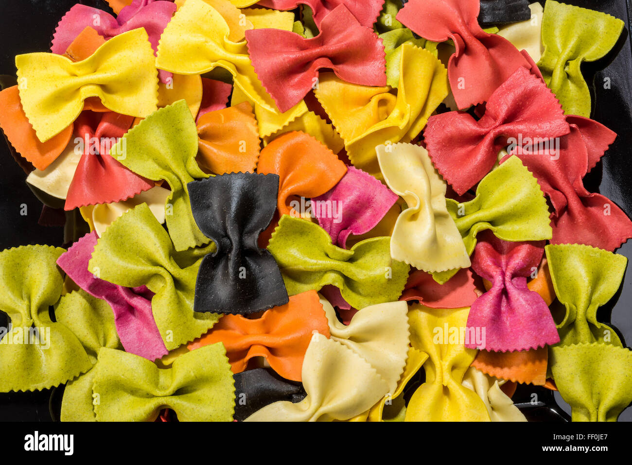 Farfalle Italy Italian Pasta pasta colored bicolor multicolor ...