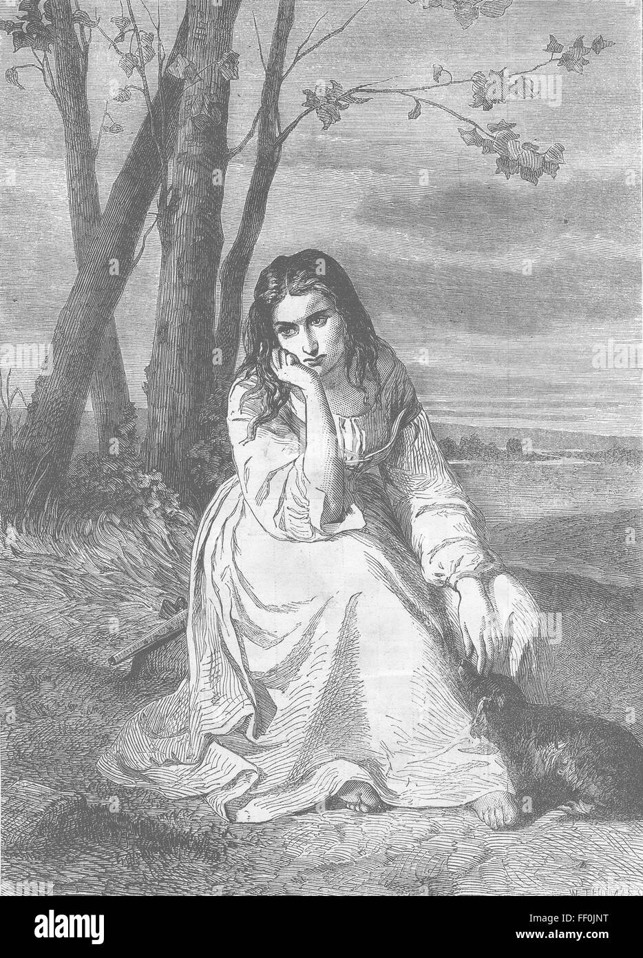 PRETTY LADIES 1862 int'l Exhibition Sterne's Maria 1862. Illustrated ...