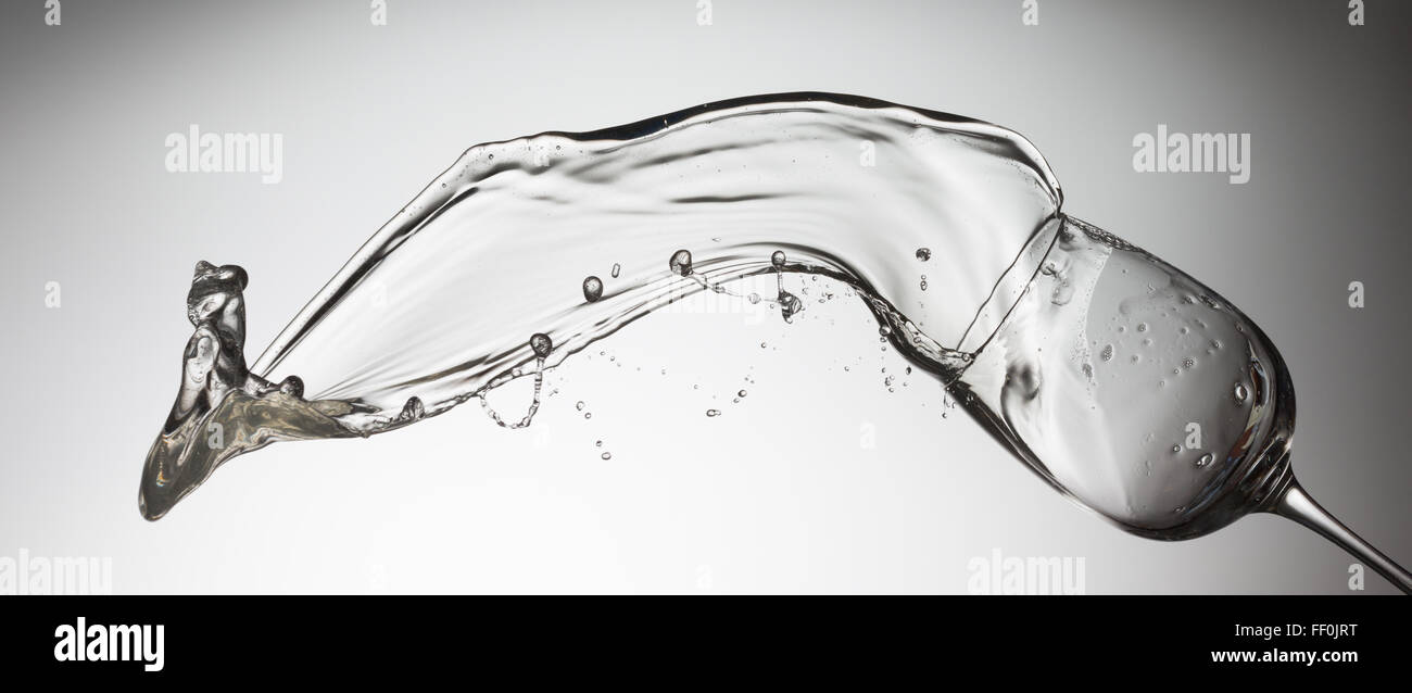 Splash water from glass hi-res stock photography and images - Alamy