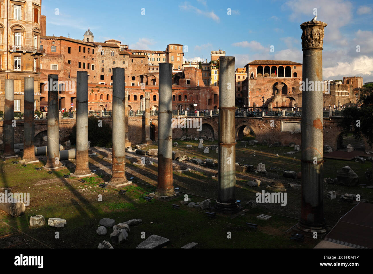 Trajan's Forum in Rome, Italy Stock Photo - Alamy