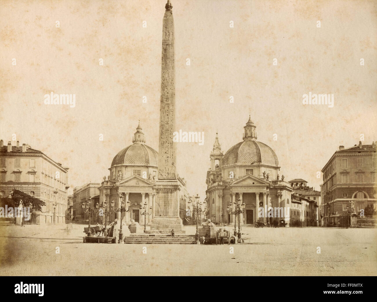 Piazza del Popolo, Rome, Italy Stock Photo - Alamy