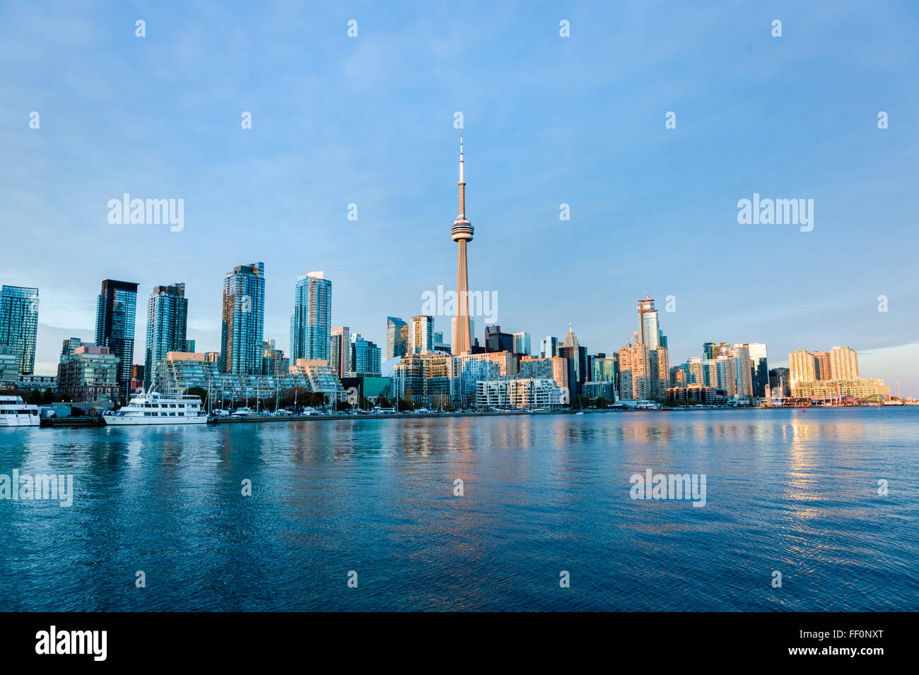 Toronto Skyline from the Island Stock Photo - Alamy