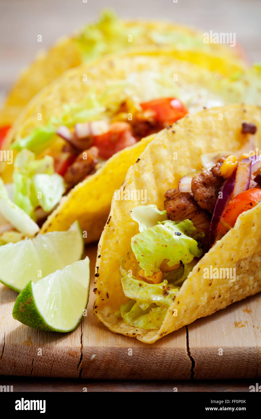 Fresh chicken wrap colorful hi-res stock photography and images - Alamy