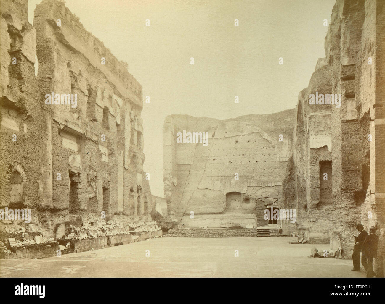 Frigidarium, Baths of Caracalla, Rome, Italy Stock Photo - Alamy