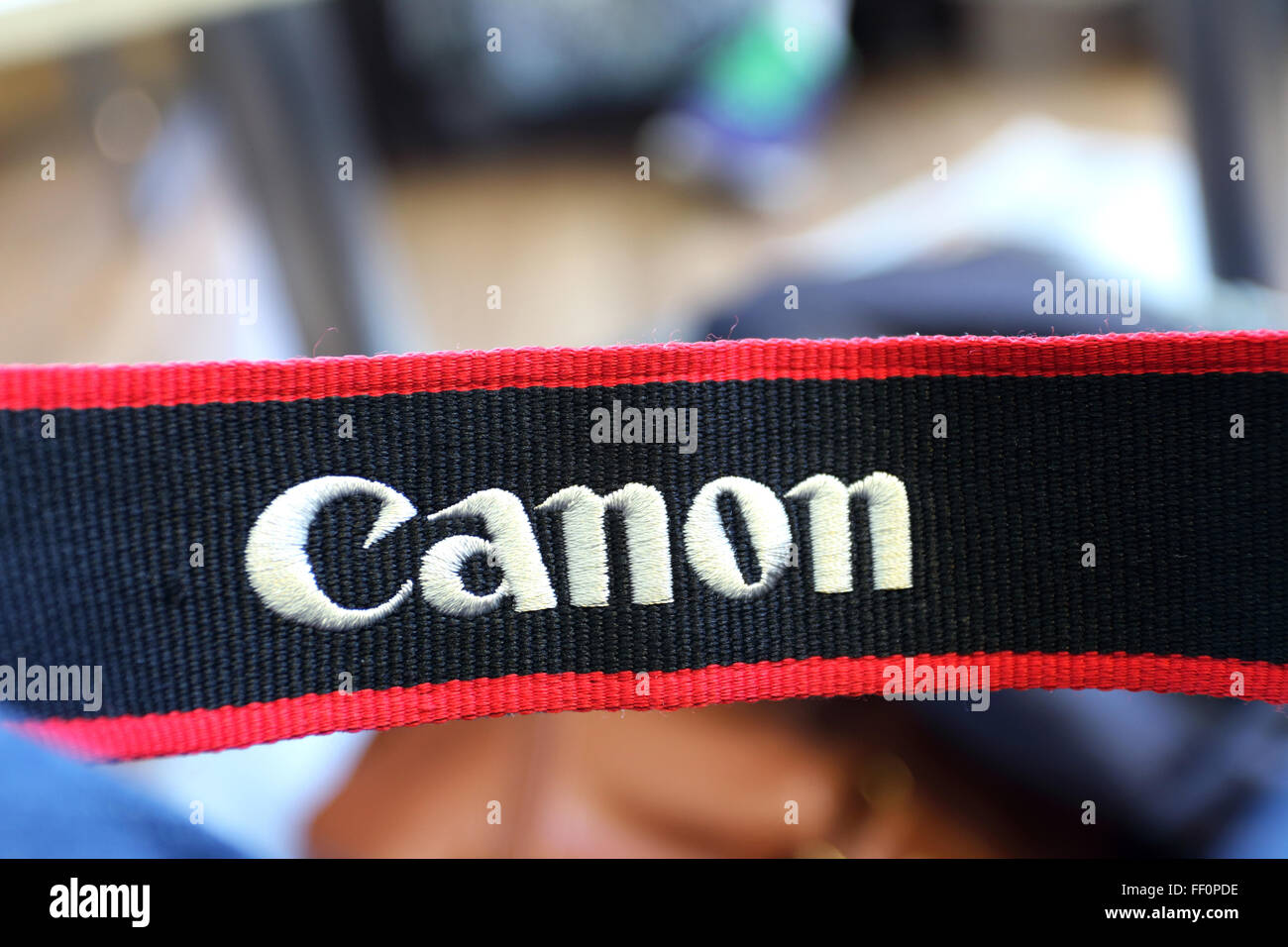 Red shoulder strap hi-res stock photography and images - Alamy