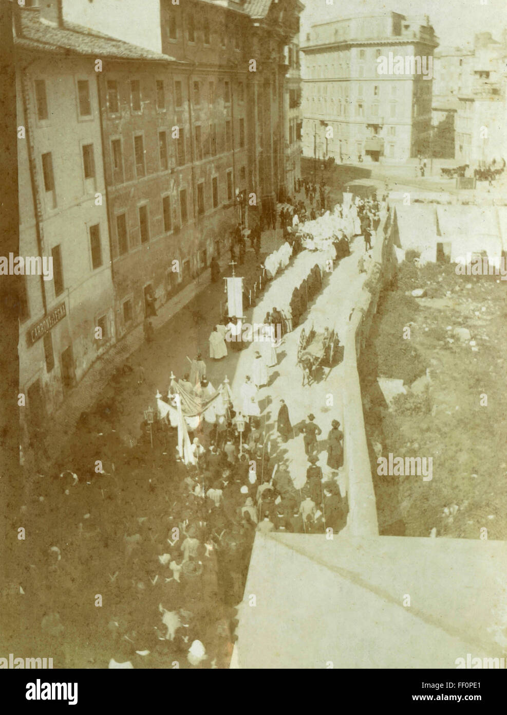 Procession view, Rome, Italy Stock Photo - Alamy