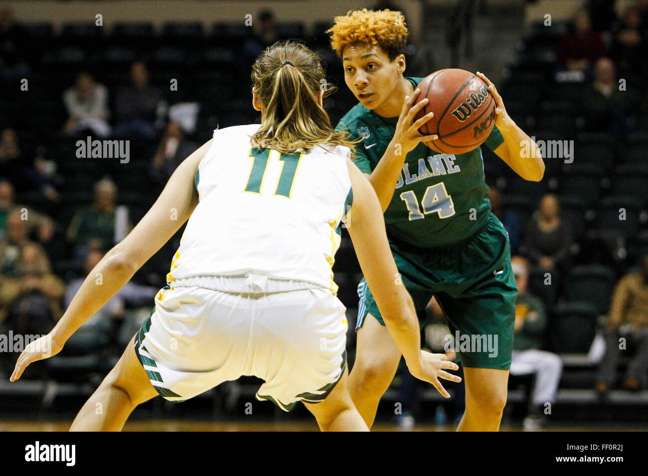 Tampa, Florida, USA. 9th Feb, 2016. WILL VRAGOVIC | Times.Tulane Green ...