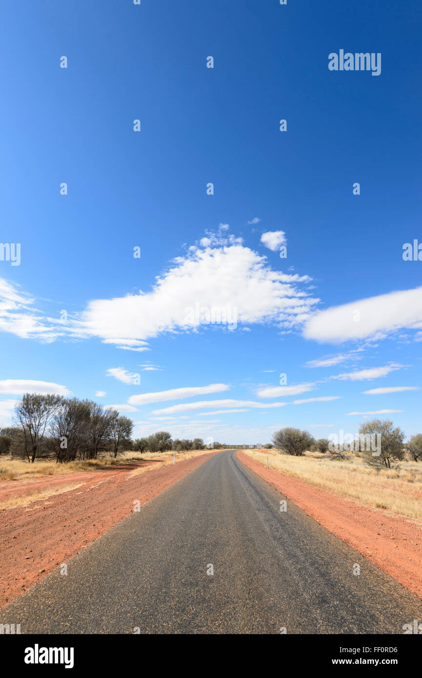Tanami Road near Alice Springs, Northern Territory, Australia Stock ...