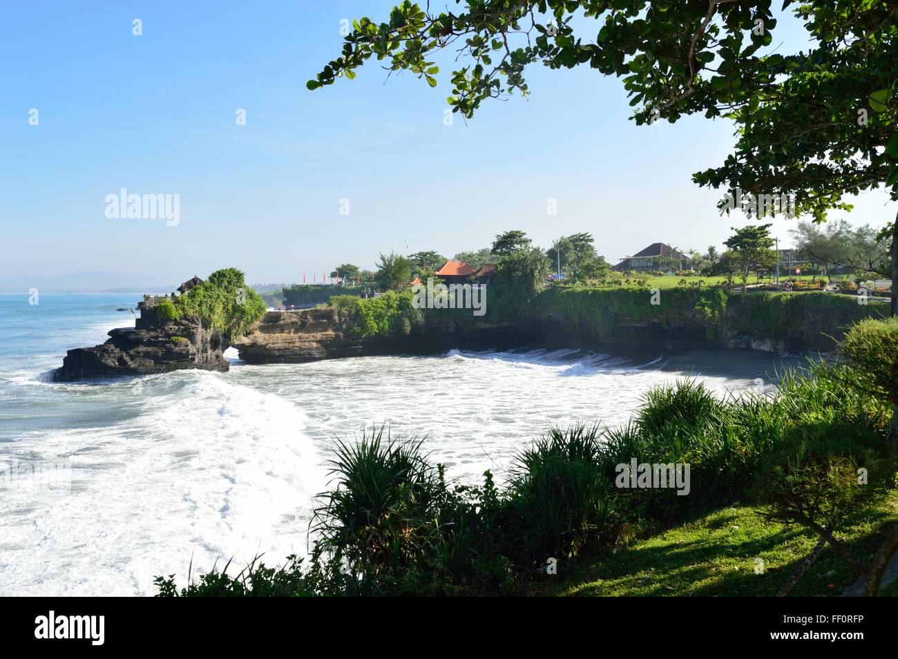 Historical temple in beach Stock Photo - Alamy