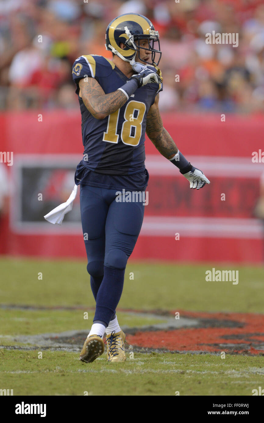 Tampa, Florida, USA. 14th Sep, 2014. St. Louis Rams wide receiver ...