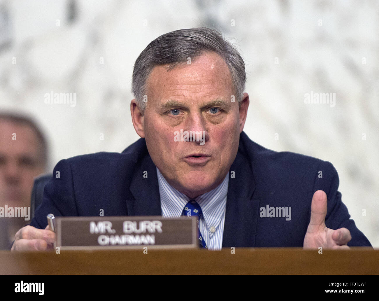 Senator richard burr hi-res stock photography and images - Alamy