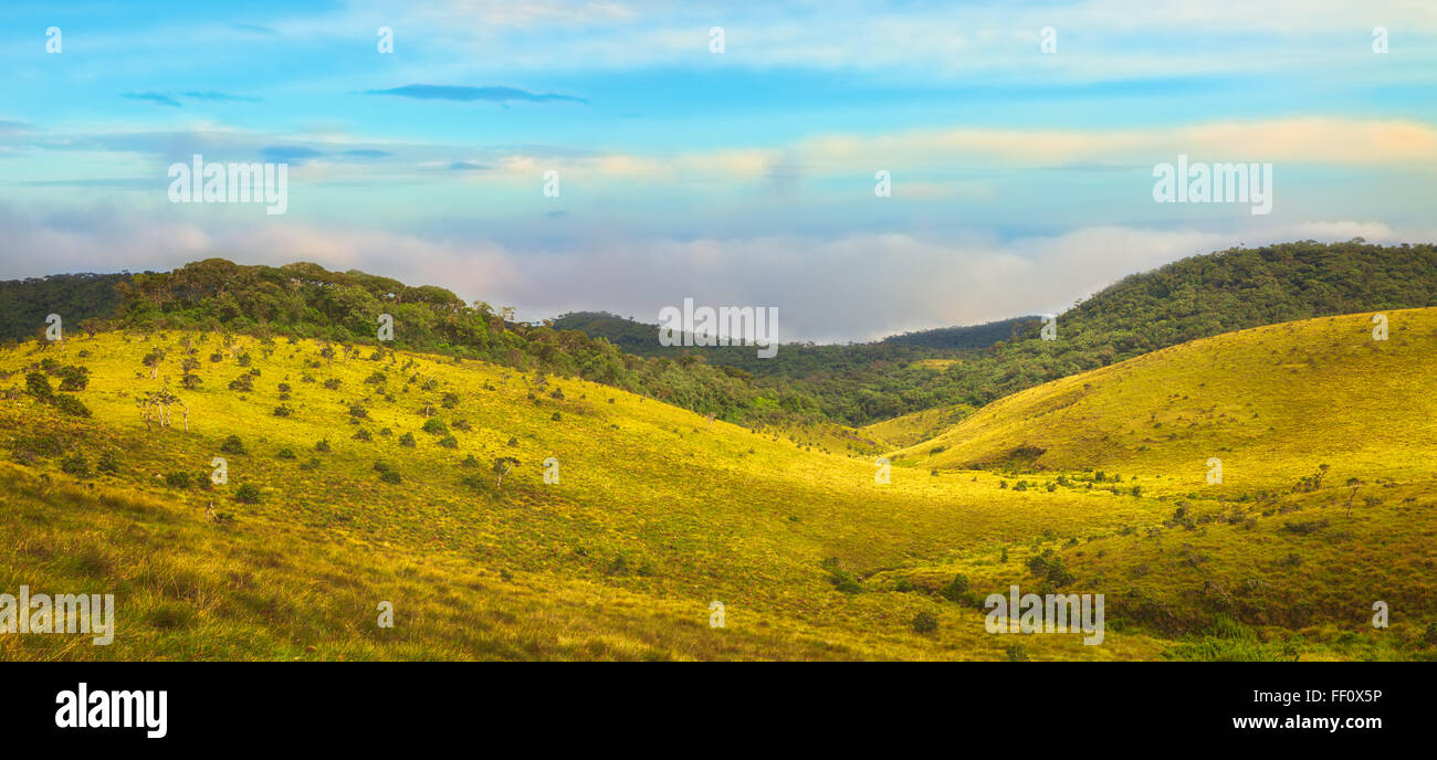 Beautiful view of The Horton Plains Stock Photo - Alamy