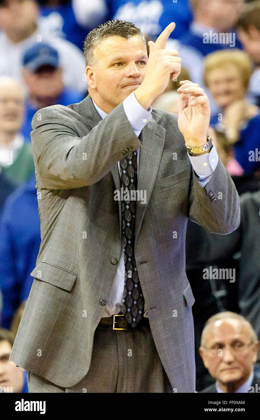 Omaha, NE USA. 09th Feb, 2016. Creighton Bluejays head coach Greg ...