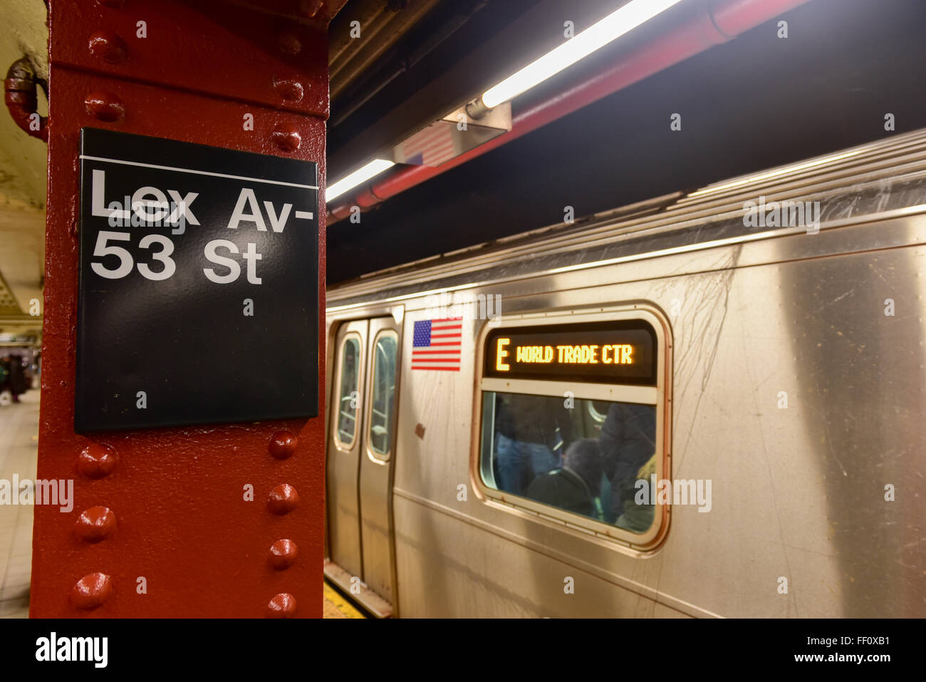 Lexington avenue subway hi-res stock photography and images - Alamy