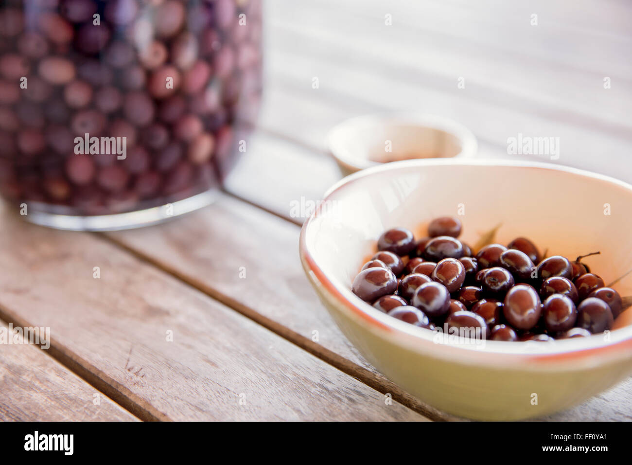 Olive table hi-res stock photography and images - Alamy