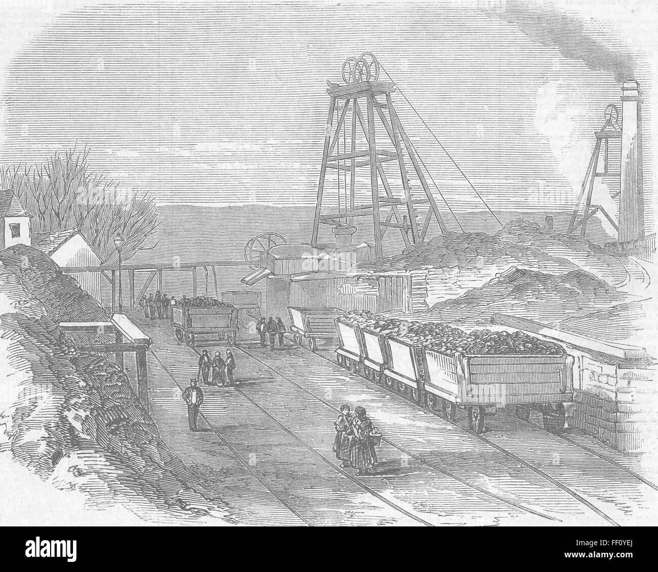 Colliery 19th century hi-res stock photography and images - Alamy