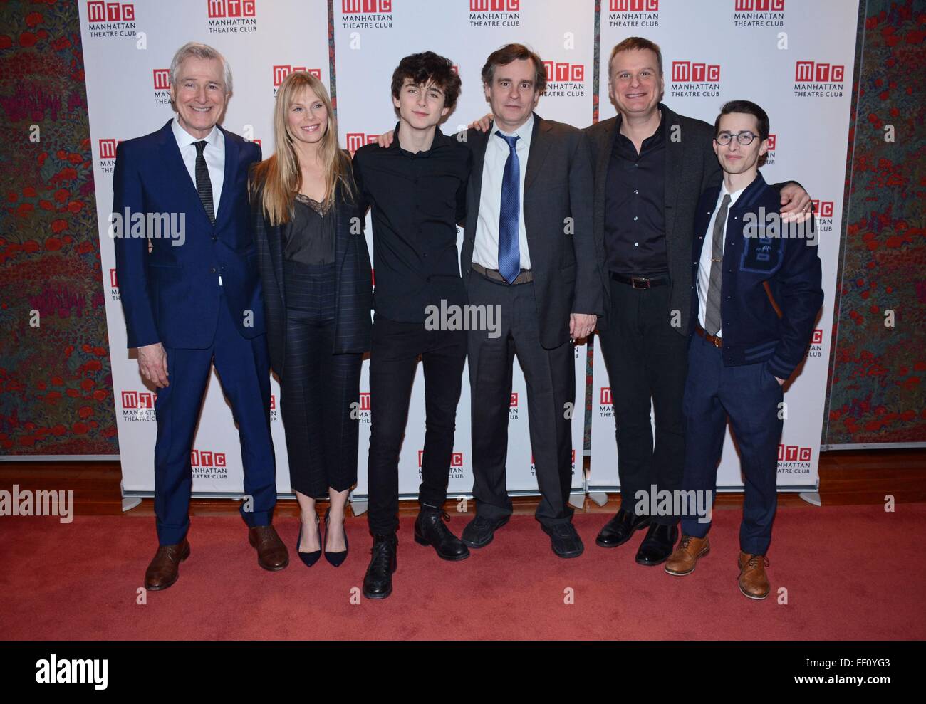 New York, NY, USA. 9th Feb, 2016. John Patrick Shanley, Annika Boras ...