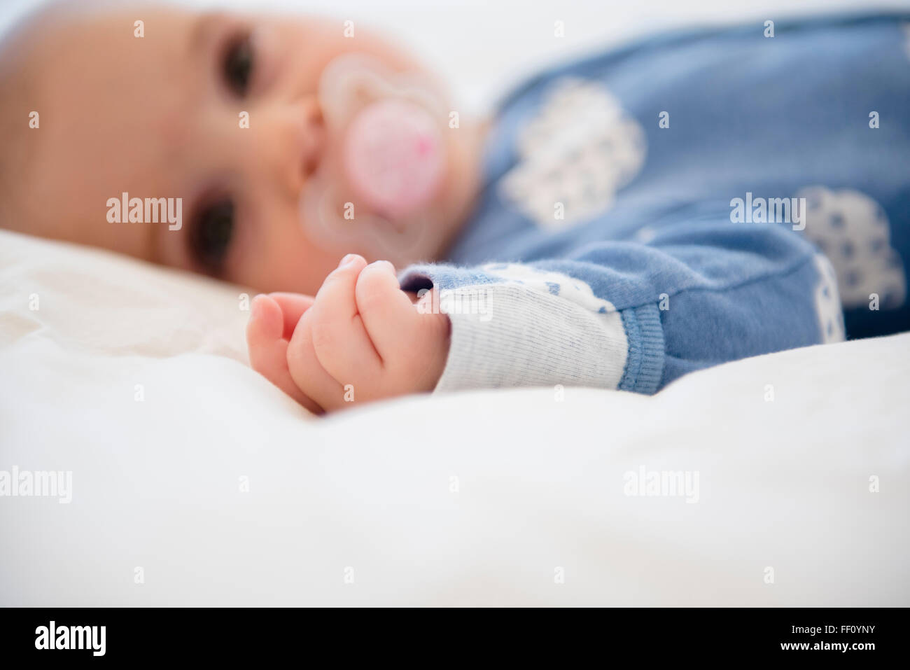 Girl pacifier hi-res stock photography and images - Alamy