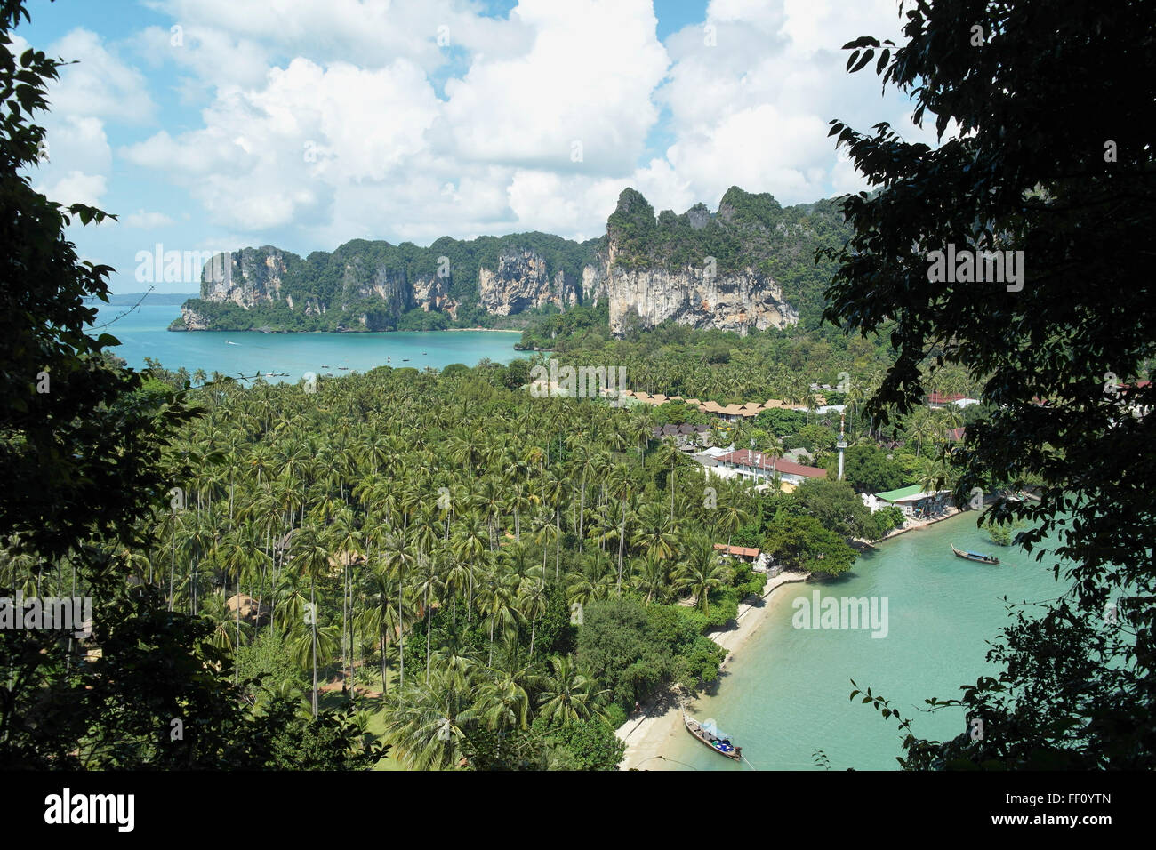 Railey beach in Thailand Stock Photo - Alamy