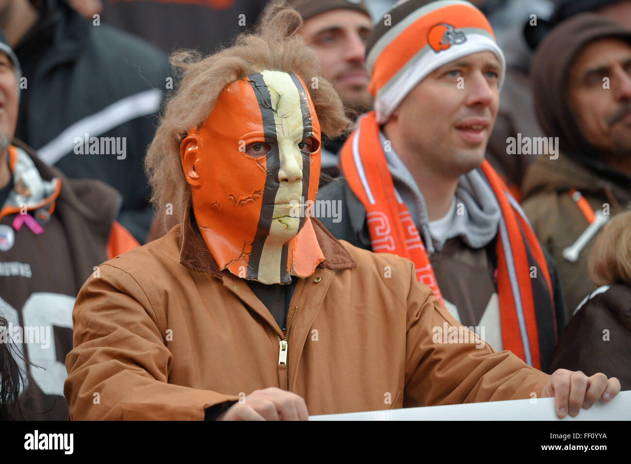 Cleveland ohio football fans hi-res stock photography and images - Alamy
