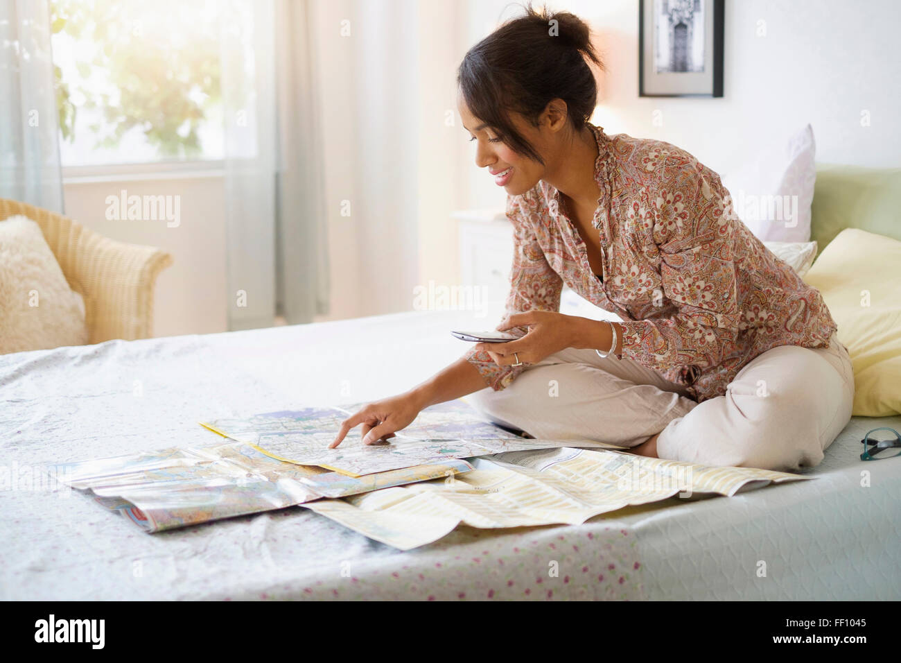 Reading map hi-res stock photography and images - Alamy