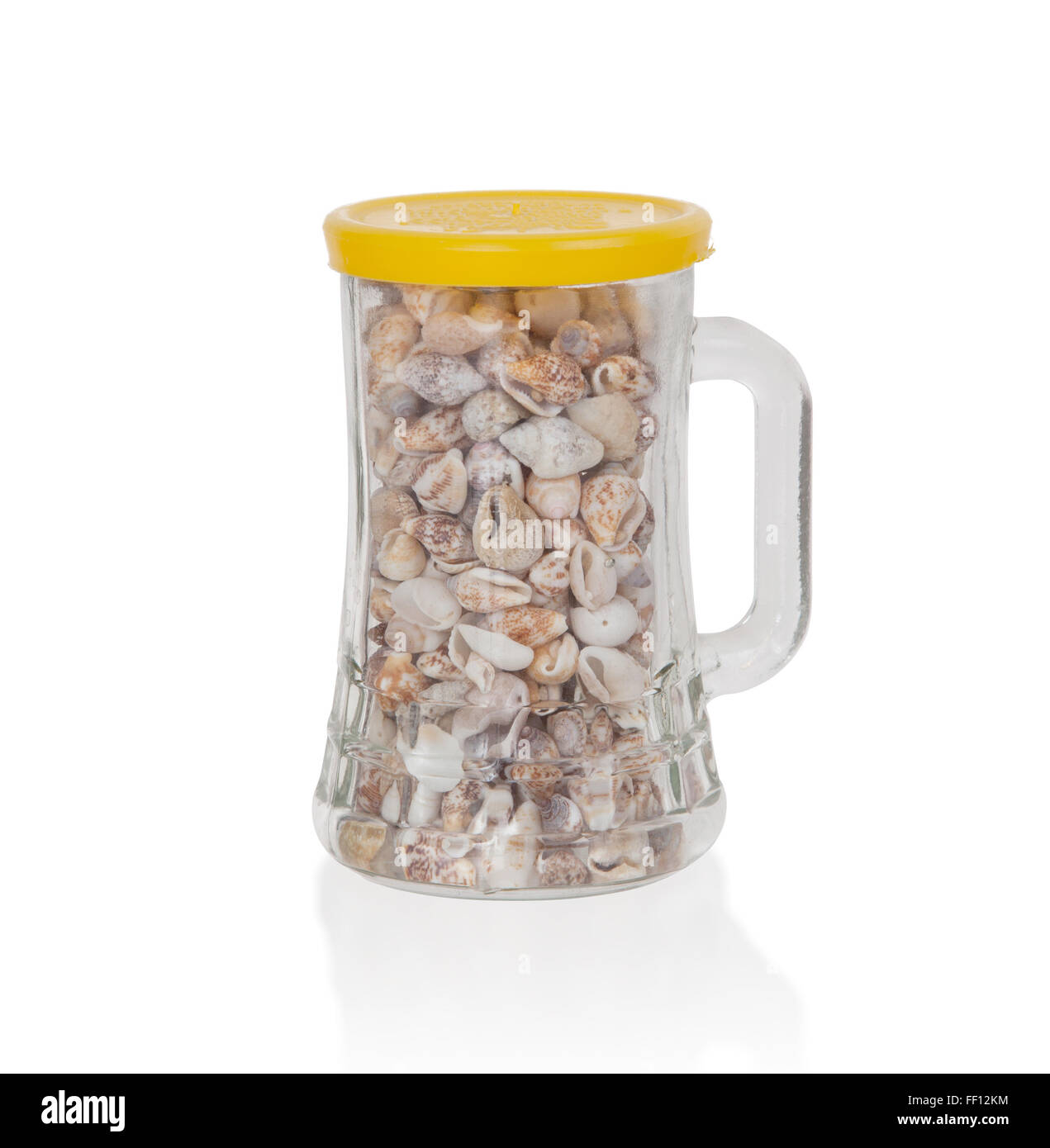 Old jar filled small seashells hi-res stock photography and images - Alamy
