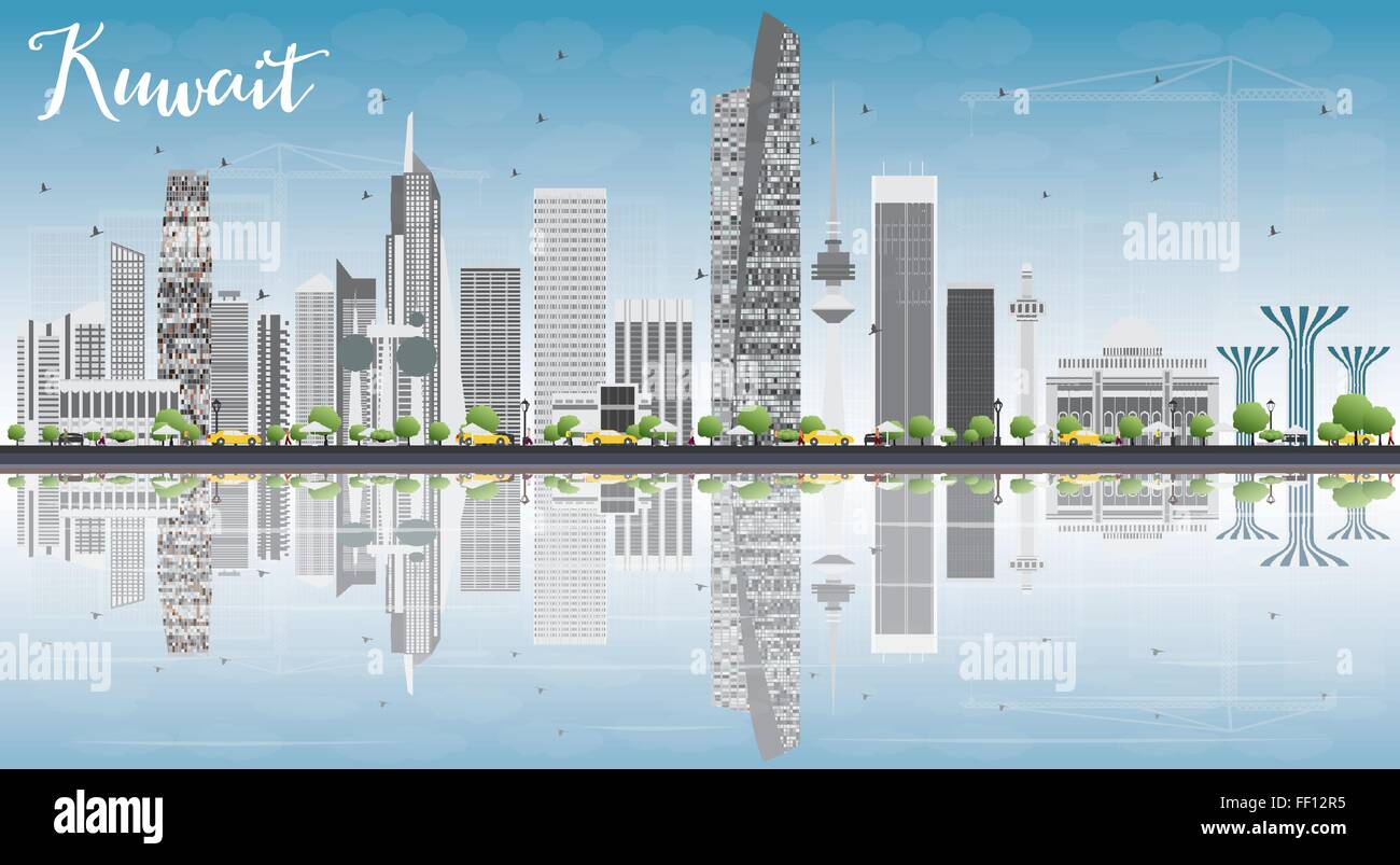 Kuwait city panoramic view hi-res stock photography and images - Alamy