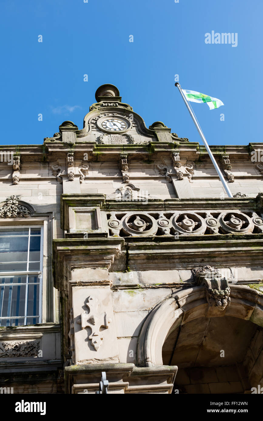 Ashbourne Town Hall,Derbyshire,UK Stock Photo - Alamy