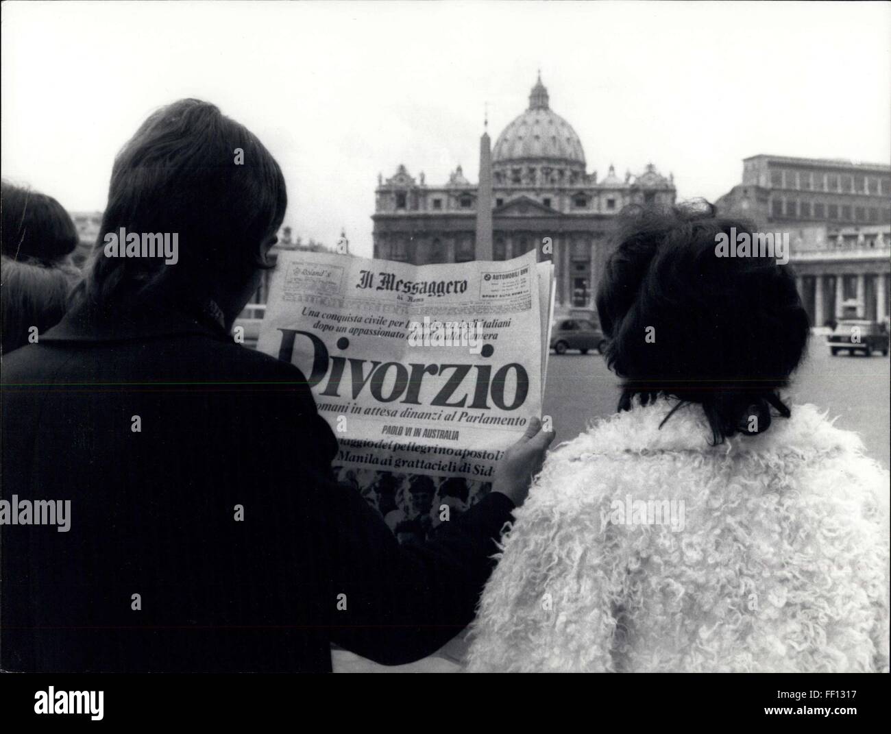 1976 - The Divorce is law, after a great battle in the Italian ...