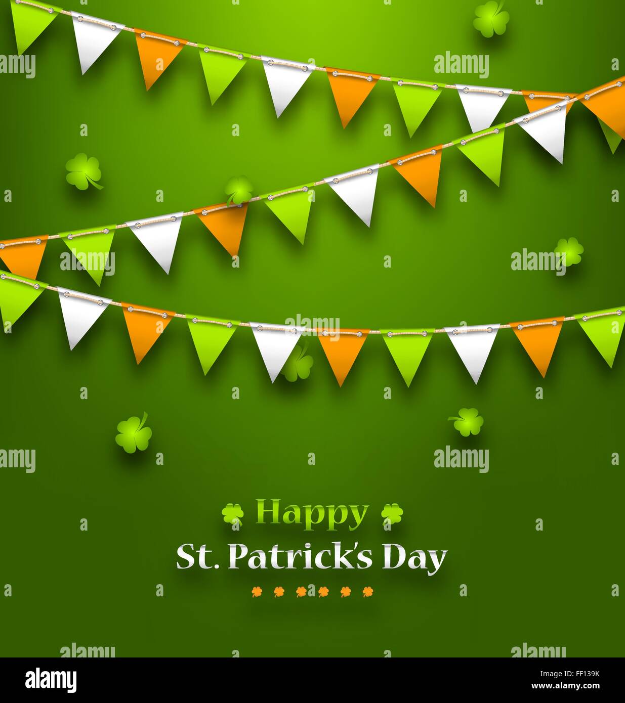 Traditional irish flag colors Stock Vector Images - Alamy