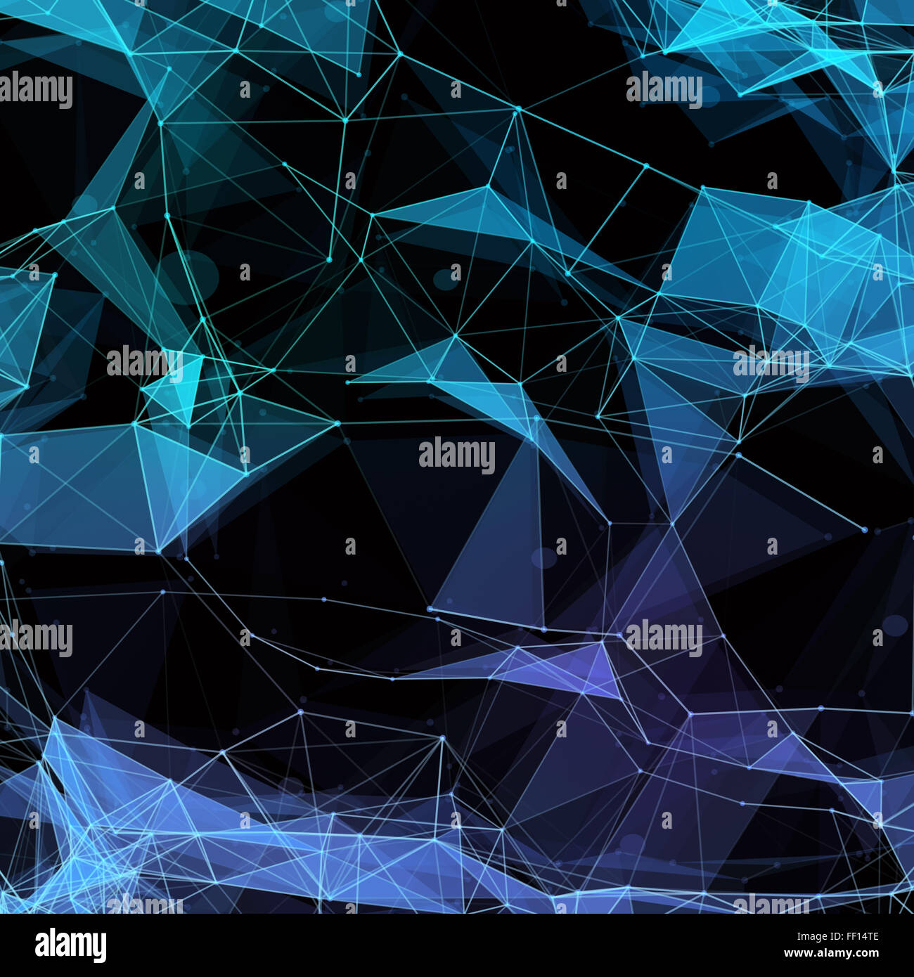 Virtual technology background with lines and grids points Stock Photo ...