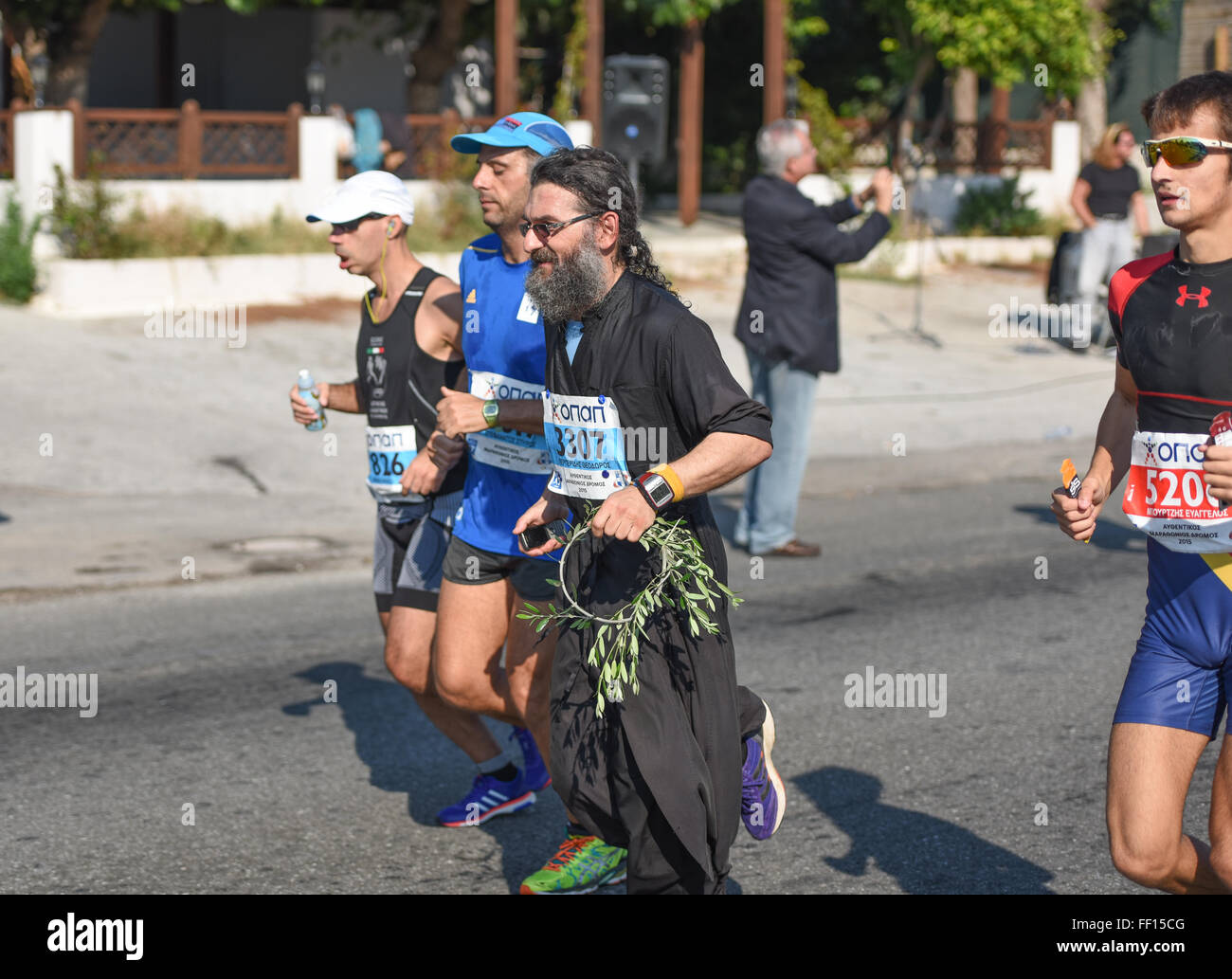 ATHENS,GREECE - NOV 8: 33nd Athens Classic Marathon.Over 45,000 ...