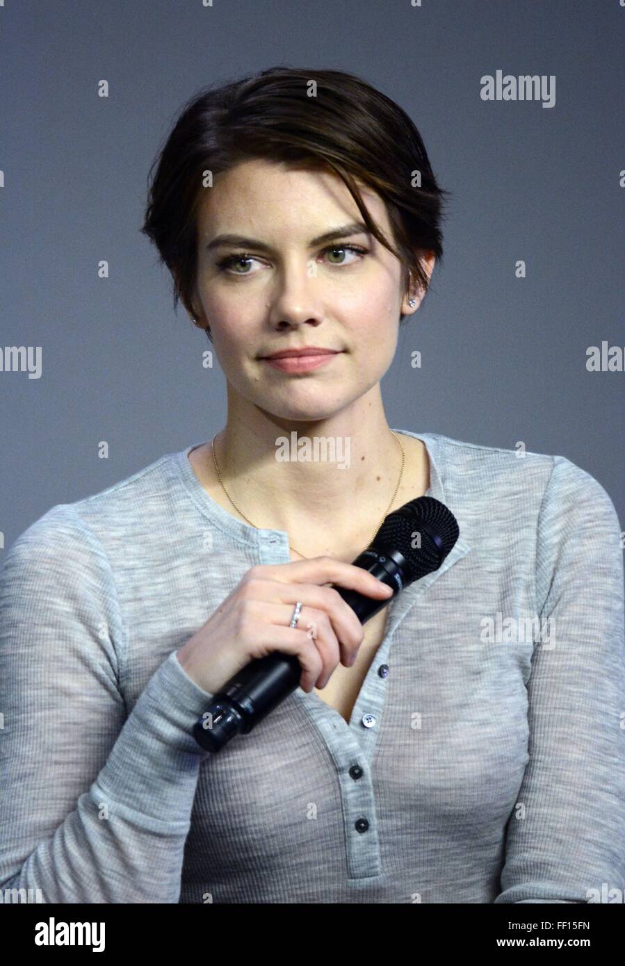 New York, NY, USA. 9th Feb, 2016. Lauren Cohan at in-store appearance ...