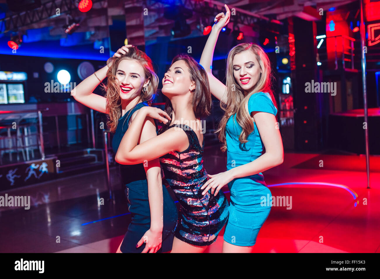 Girls Partying In Club