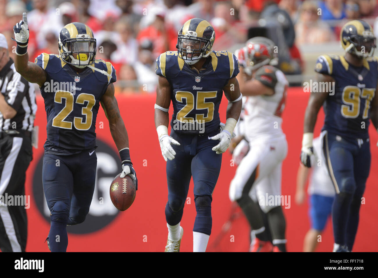 Tampa, Florida, USA. 14th Sep, 2014. St. Louis Rams free safety Rodney ...