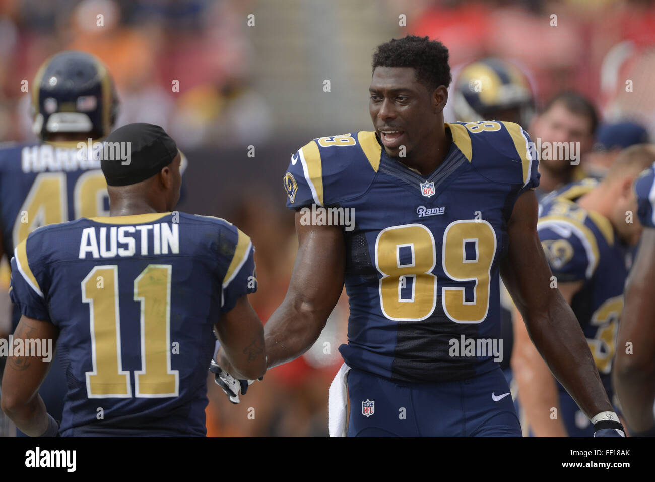 St louis rams helmet hi-res stock photography and images - Alamy