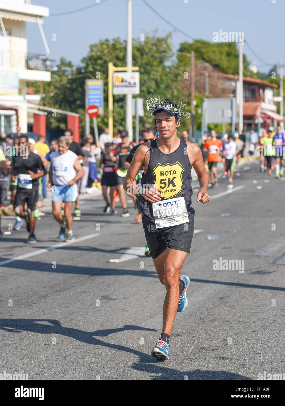 Greek athlete runner hi-res stock photography and images - Alamy