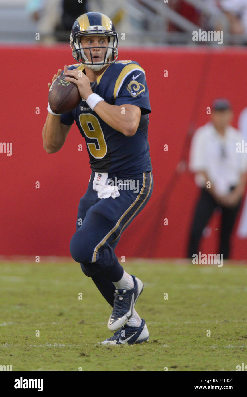 Tampa, Florida, USA. 14th Sep, 2014. St. Louis Rams quarterback Austin ...